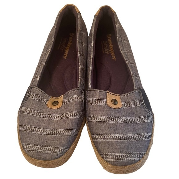Grasshoppers | Shoes | Grasshoppers Ortholite Shoes Blue And Tan Size ...